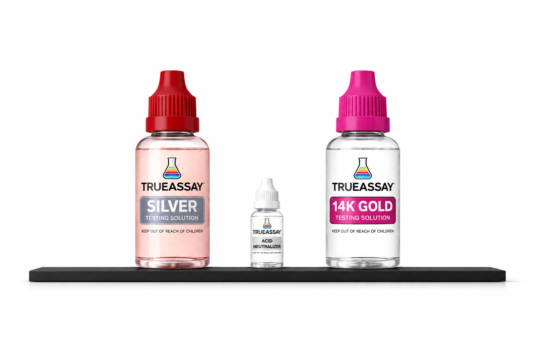 Gold, Silver & Platinum Testing Kits & Solutions – True Assay